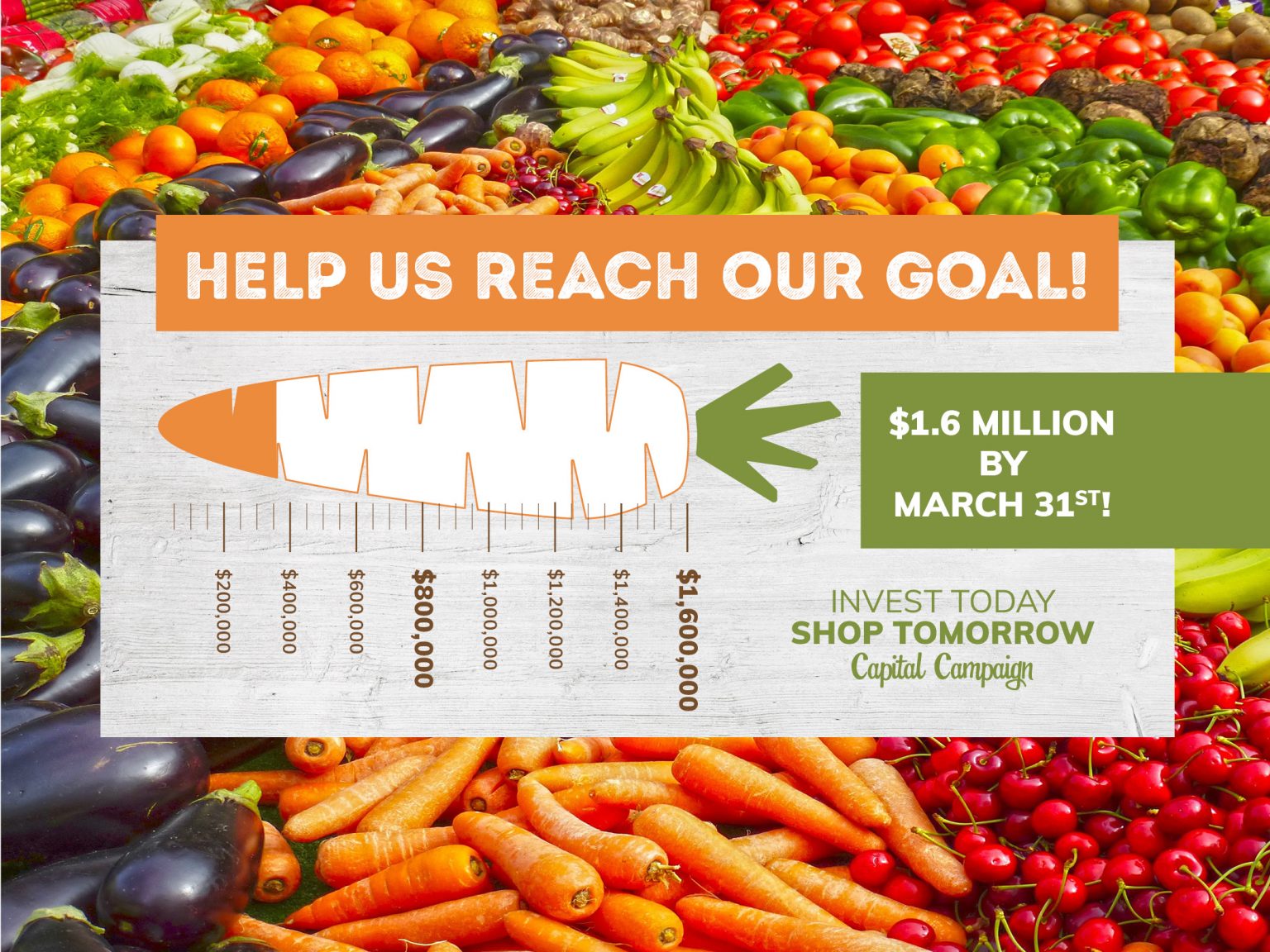 Capital Campaign Progress! – Rooted Carrot Co-op