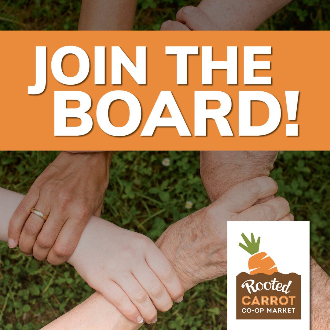 Join the Board! – Rooted Carrot Co-op